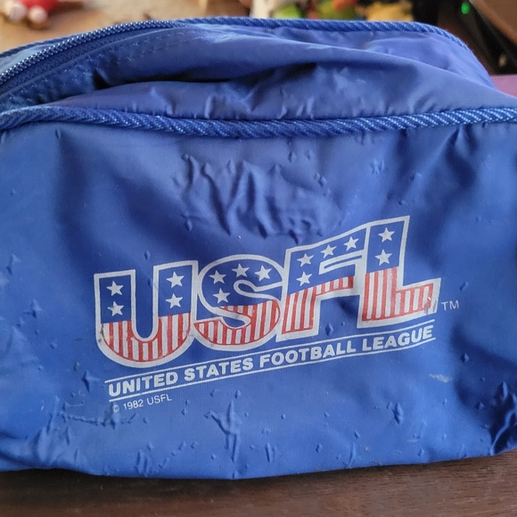 Accessories | Vintage Usfl Tolietry Bag | Poshmark
